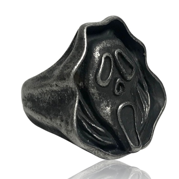 Accessories | Horror Movie Villain Ghostface Scream Ring | Poshmark